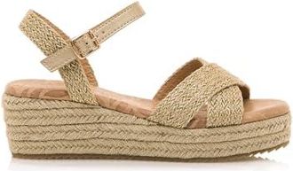 Mtng Sandales compensées Femme LITA 59553 | 59631 | Yute ORO 251