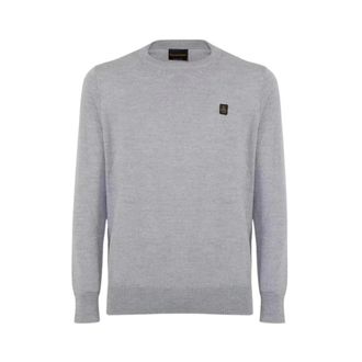 RefrigiWear Homme, Tops, Gris, Taille: M Passeggio Ai25 Sweater