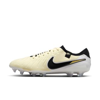 Nike Nike Fu&szlig;ballschuhe Legend 10 Elite Fg, Lemonade/Black-MTLC Gold Coin, DV4328-700, 39 EU (6.5 US)