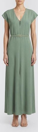 Forte_Forte Kleid FORTE FORTE Damen Farbe Kaki