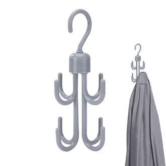Generico G&uuml;rtelhaken f&uuml;r Kleiderschrank, robuster Haken mit 360-Grad-Drehung und 4 Krallen | G&uuml;rtelhaken f&uuml;r Kleiderschrank, f&uuml;r Mantel, Wand, Hut, Schal, Hand