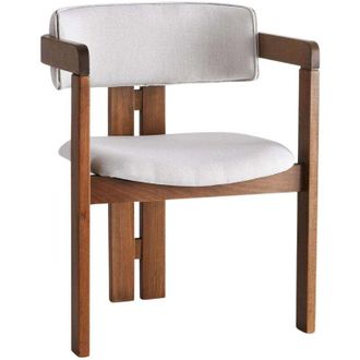 Asir Group LLC Asir Group Llc - Chaise en bois et velours Velvet