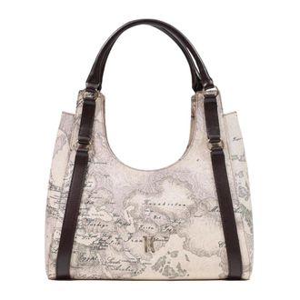 Alviero Martini 1A Classe Sac Hobo Country Geo - Femme - Sacs - Gris - Taille: ONE Size
