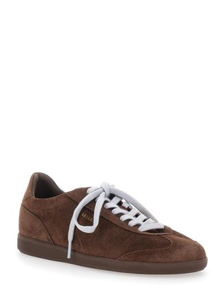 Axel Arigato Mens Low-Top Sneakers Zane Brown Leather Trainers