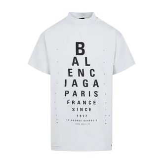 Balenciaga Wei&szlig;e T-Shirts und Polos - - Tops - Herren - Wei&szlig; - S