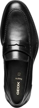 Geox Herren U BARBERIGO Loafer, Black, 39 EU