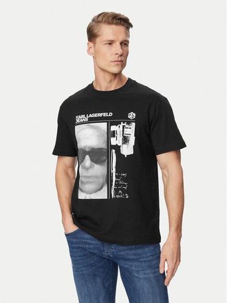 Karl Lagerfeld T-Shirt B2M17067 Schwarz Regular Fit