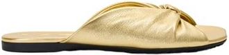 Loewe Paulas Ibiza - Mules Pebble Soft en cuir dagneau lamin&eacute;