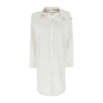 Y / Project Wei&szlig;e Oxford-Hemd-Kleid - - Dresses - Damen - Wei&szlig; - M