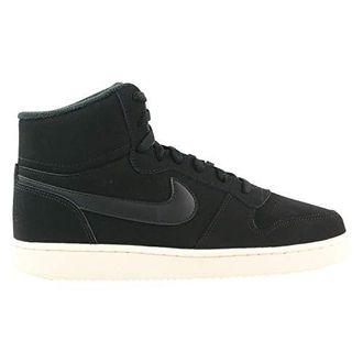 Nike Nike WMNS Ebernon Mid Se, Chaussures de Basketball Femme, Noir (Black/Black/Sail 001), 39 EU