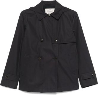 Herno Femme, Vestes, Bleu, Taille: 36 FR Waterproof Peacoat