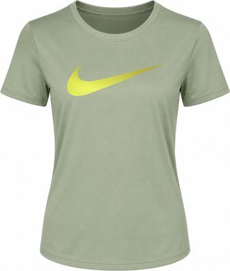 Nike One Dri-fit Swoosh Gr&uuml;nes T-shirt