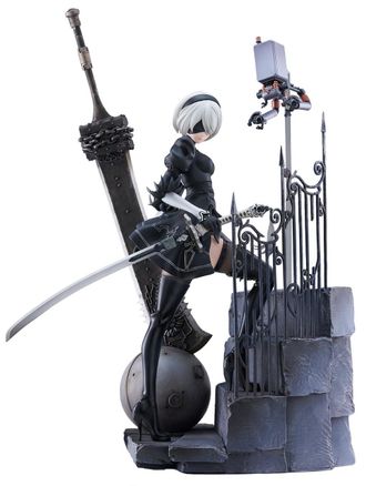Proof Eyewear NieR:Automata Ver1.1a PVC Statue 1/7 Yorha No. 2 Type B Search 31 cm