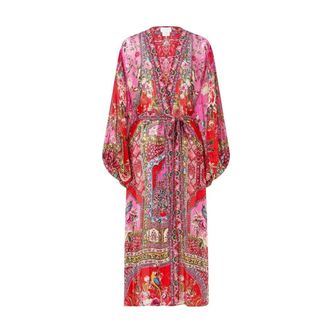 Camilla Femme, Maillots de bain, Rouge, Taille: ONE Size Blouson Sleeve Layer