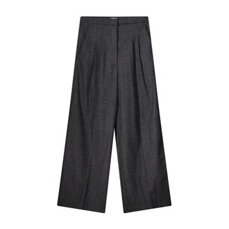 Pantaloni Torino Pantalon large - Femme - Pantalons - Gris - Taille: 36 FR