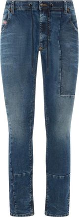 Diesel Homme, Jeans, Bleu, Taille: W26 Pantalon en denim d&eacute;lav&eacute; Krooley