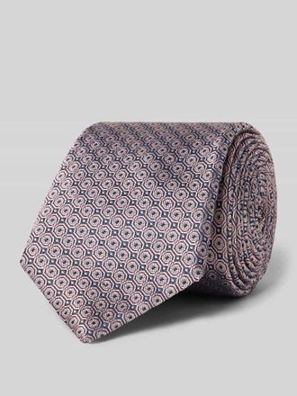 Willen Krawattenfabrik Krawatte aus reiner Seide mit Label-Detail