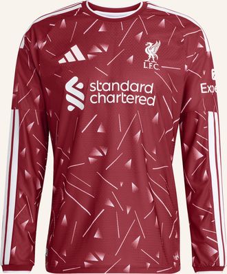 adidas Fc Liverpool 26/27 Authentic Heimtrikot, Lang&auml;rmelig rot