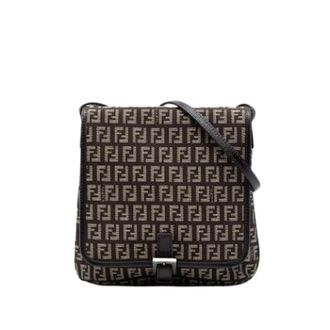 Fendi Pre-owned Canvas Crossbody Bag - - Pre-owned - Damen - Braun - ONE SIZE