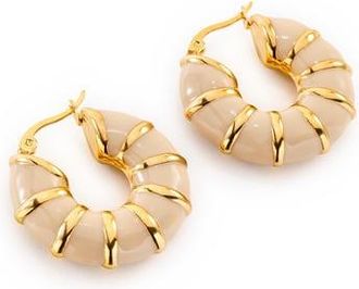 Au Printemps Paris Boucles doreille anneaux