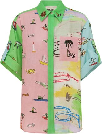 Alemais Chemise Jet Lin Al&eacute;mais