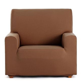 Eysa Housse de Fauteuil bi-&eacute;lastique Couleur Orange Design Harlem