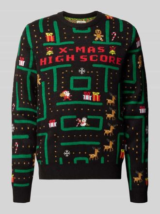Montego Weihnachtspullover im Allover-Look