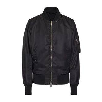 Valentino Bomber Jackets - - Jackets - Herren - Schwarzk - L