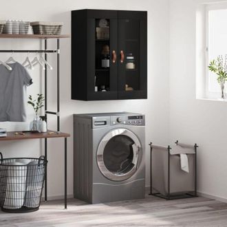 vidaXL Armoire murale noir 69,5x34x90 cm Vidaxl