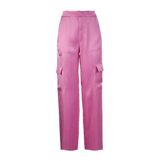 Chiara Ferragni Gerade Hosen - - Trousers - Damen - Rosa - XS