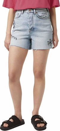 Scotch & Soda Womens The Ray Cut Off Spring Lights Denim Shorts, 28W