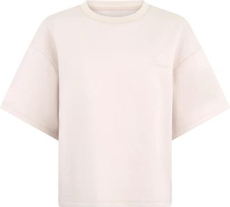 Plein Sport Femme, Tops, Rose, Taille: 44 FR T-Shirt Col Rond Icon Scratch