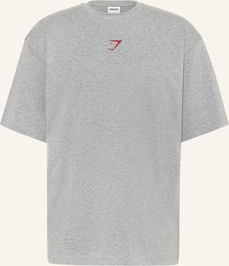 Gymshark Gymshark Oversized-Shirt Power grau