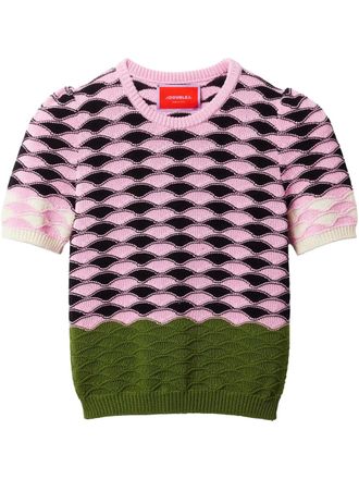 La DoubleJ t-shirt Sunset - Rose