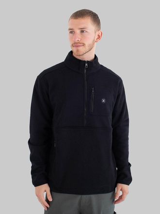 Hurley Hurley Coastal Bonded Crew Sweater black