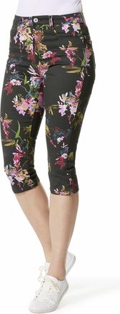 Stooker Print Capri Hose Damen 7/8-hose Skinny Fit Baumwolle clean wash konisch 7/8-L&auml;nge