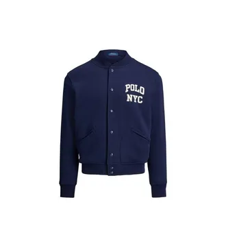 Polo Ralph Lauren Bomber imprim&eacute; en coton m&eacute;lang&eacute;