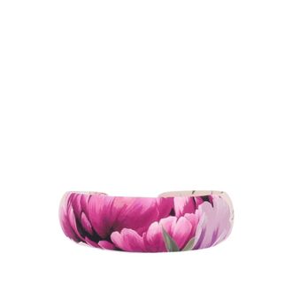 Dolce & Gabbana Headband Imprim&eacute; Pivoine - unisex - Accessoires - Rose - Taille: ONE Size