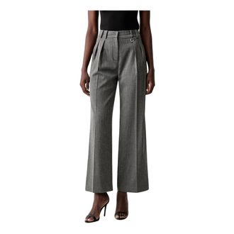 Patrizia Pepe Weite Hosen - - Trousers - Damen - Grau - S