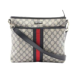 Gucci Sac bandouli&egrave;re en toile enduite GG Supreme Pre-owned - Femme - Pre-owned - Beige - Taille: ONE Size