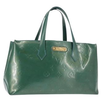 Louis Vuitton Sac &agrave; main en toile Pre-owned - Femme - Pre-owned - Vert - Taille: ONE Size