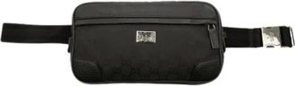 Gucci Pre-owned Nylon G&uuml;rteltasche - - Pre-owned - Damen - Schwarzk - ONE SIZE