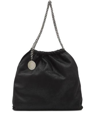 Stella McCartney sac Falabella m&eacute;dium &agrave; lien de resserrage - Noir
