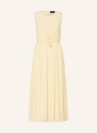 s.Oliver Black Label S.Oliver Black Label Plisseekleid gelb