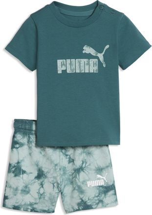 Puma Ensemble short et t-shirt tie-dye Essentials B&eacute;b&eacute;, Accessoires, Vert, 12-18M