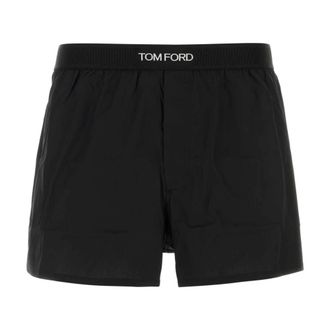 Tom Ford Homme, Sous-v&ecirc;tements, Noir, Taille: 2XL Boxer en popeline stretch
