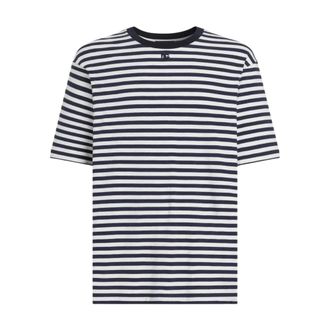 Dolce & Gabbana T-shirt en jersey ray&eacute; - Homme - Tops - Multicolore - Taille: L