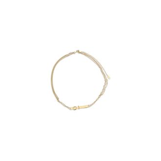 Chlo&eacute; Womens Gold Brass Bracelet