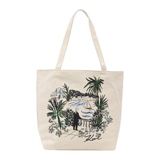 Karl Lagerfeld Shopper Bag - - Bags - Damen - Beige - ONE SIZE