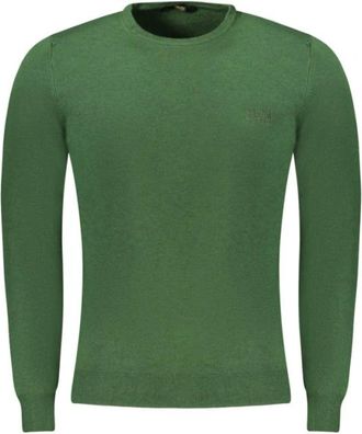 Cavalli Homme, Pulls, Vert, Taille: L Txm60A-Ve04000-Xl Pull ras du cou en maille